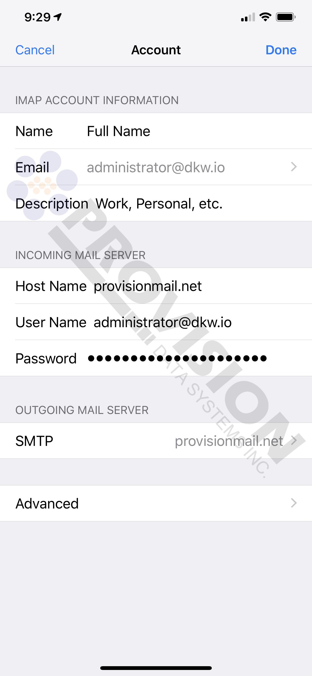 Apple iPhone, iPad, iPod (iOS) – Provision Data Systems Inc.